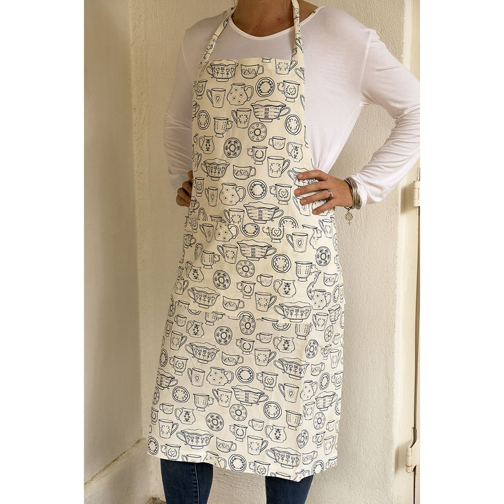 Apron-Cup & Saucer-Cream – Baro Market