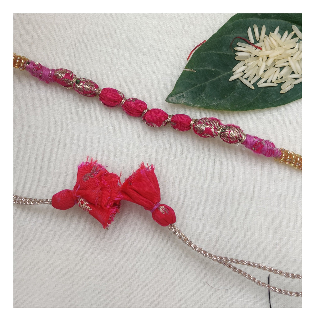 Handcrafted Fabric Rakhi – Baro Market