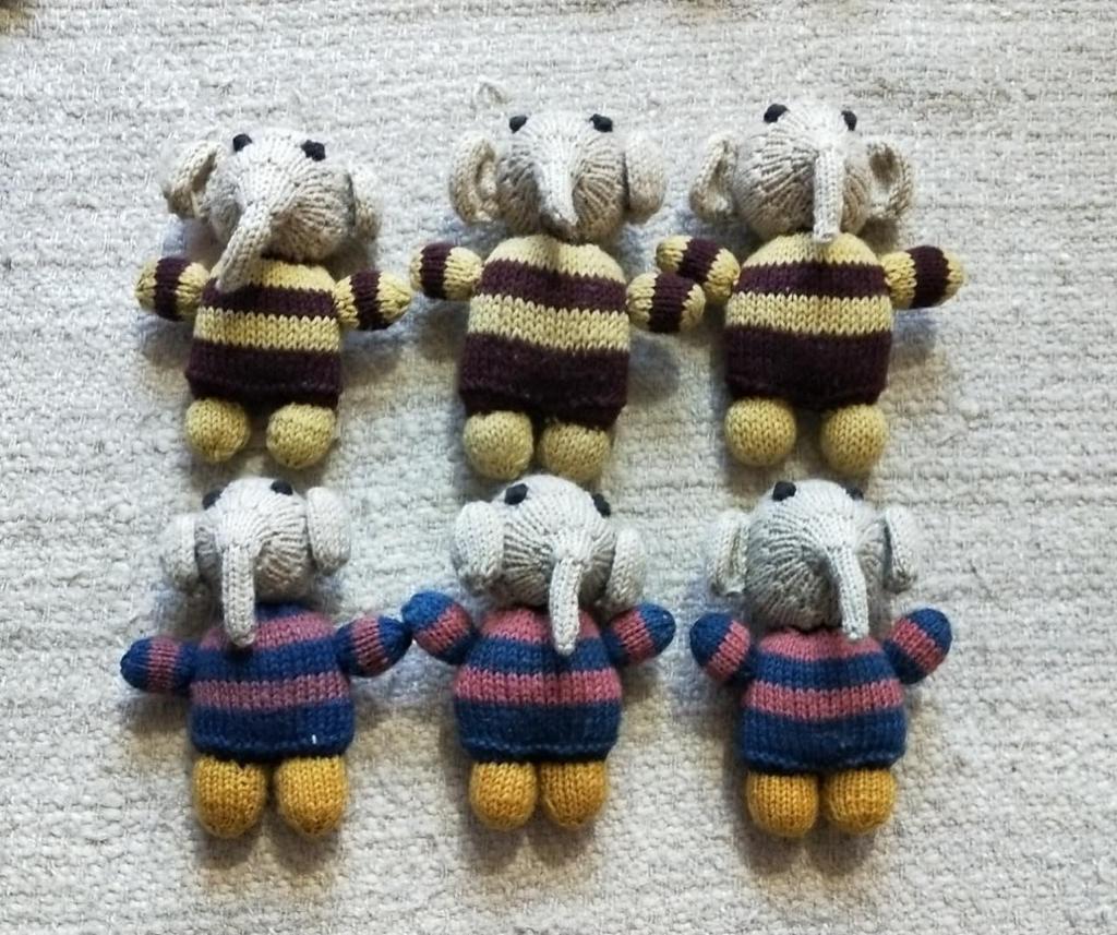 Hand-Knit Elephant – Baro Market